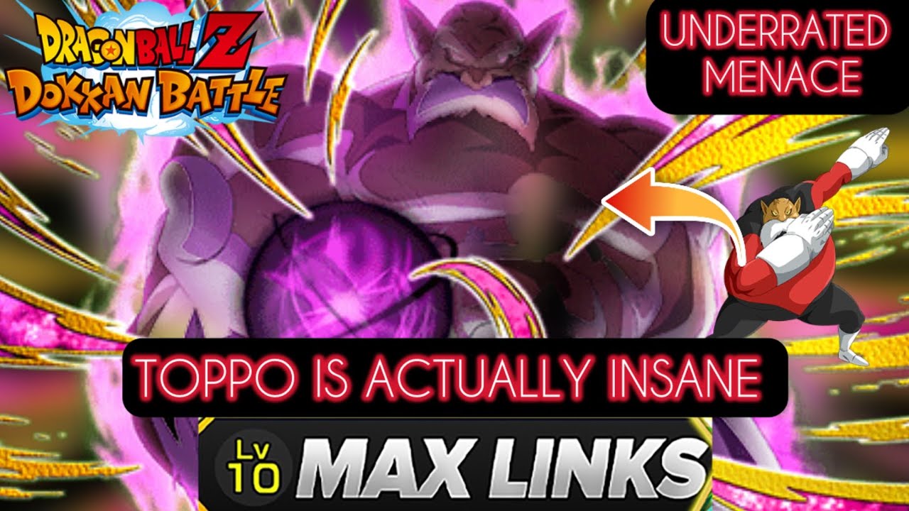 MOST SLEPT ON UNIT IN DOKKAN HISTORY! LEVEL 10 LINKS GOD OF DESTRUCTION ...
