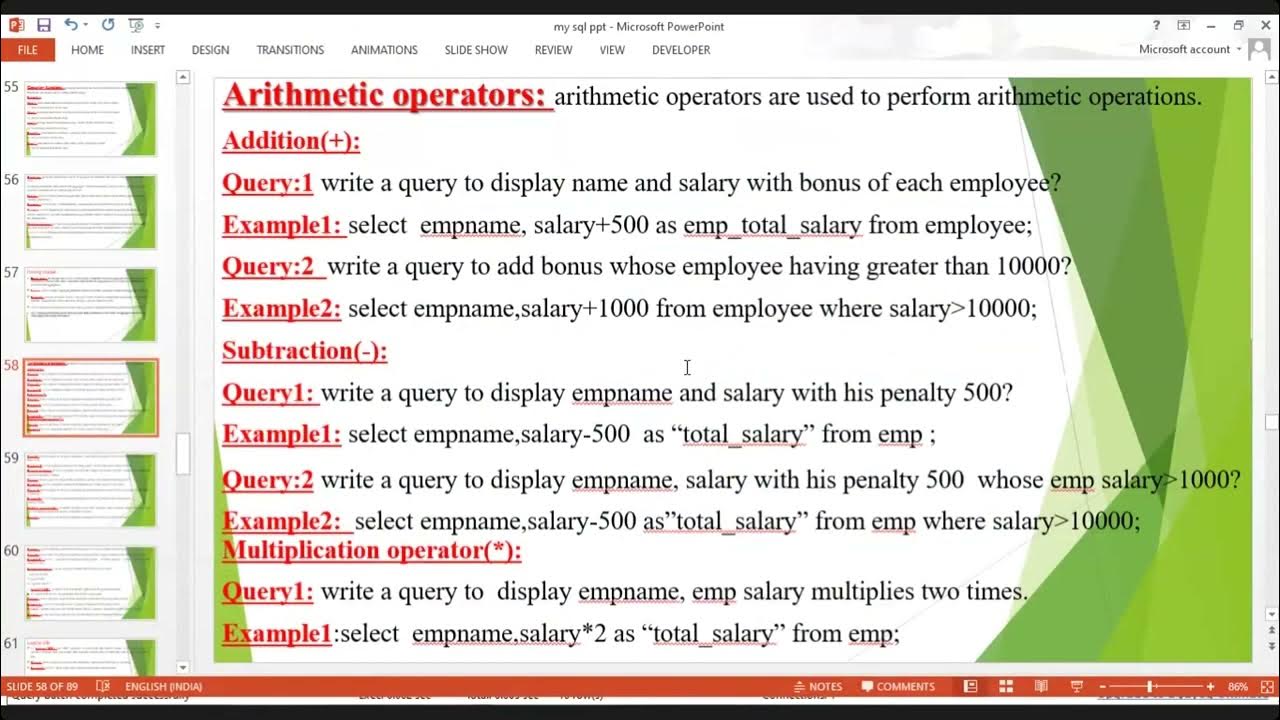 SQL Class 10 - Aurora Internship-20240607 0925-1 - YouTube
