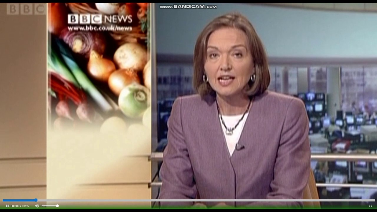 BBC News report on organic food shopping (Monday 14th May 2001) - YouTube