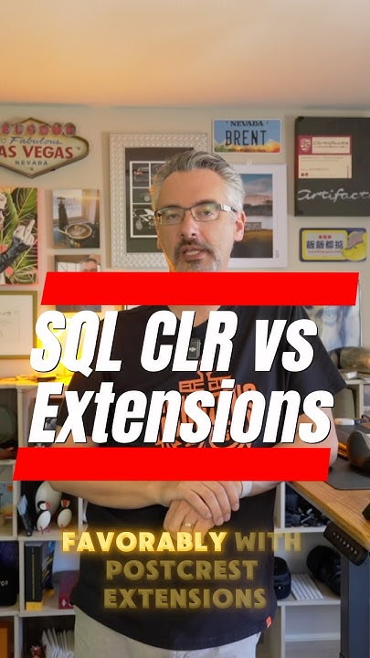 SQL CLR vs Extensions - YouTube