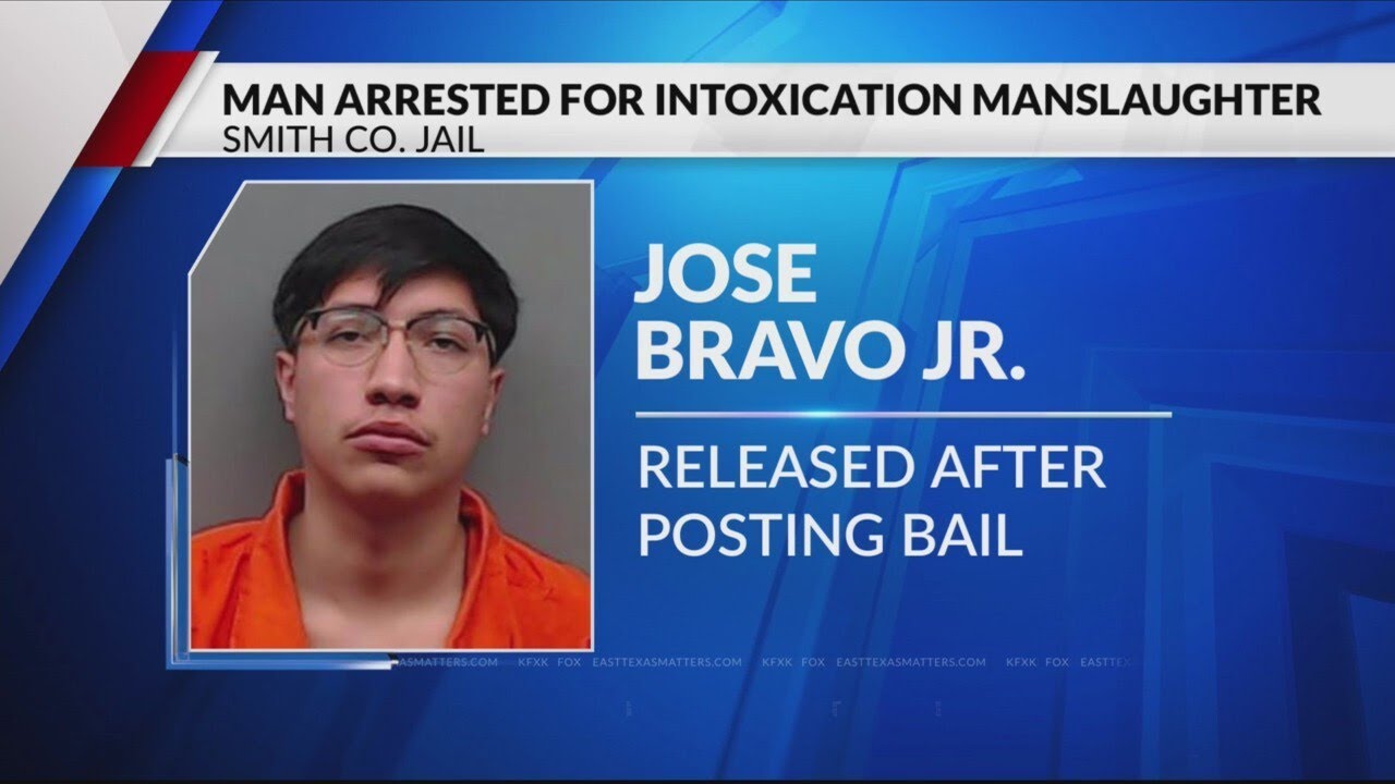 21-year-old arrested in Smith County on intoxication manslaughter ...
