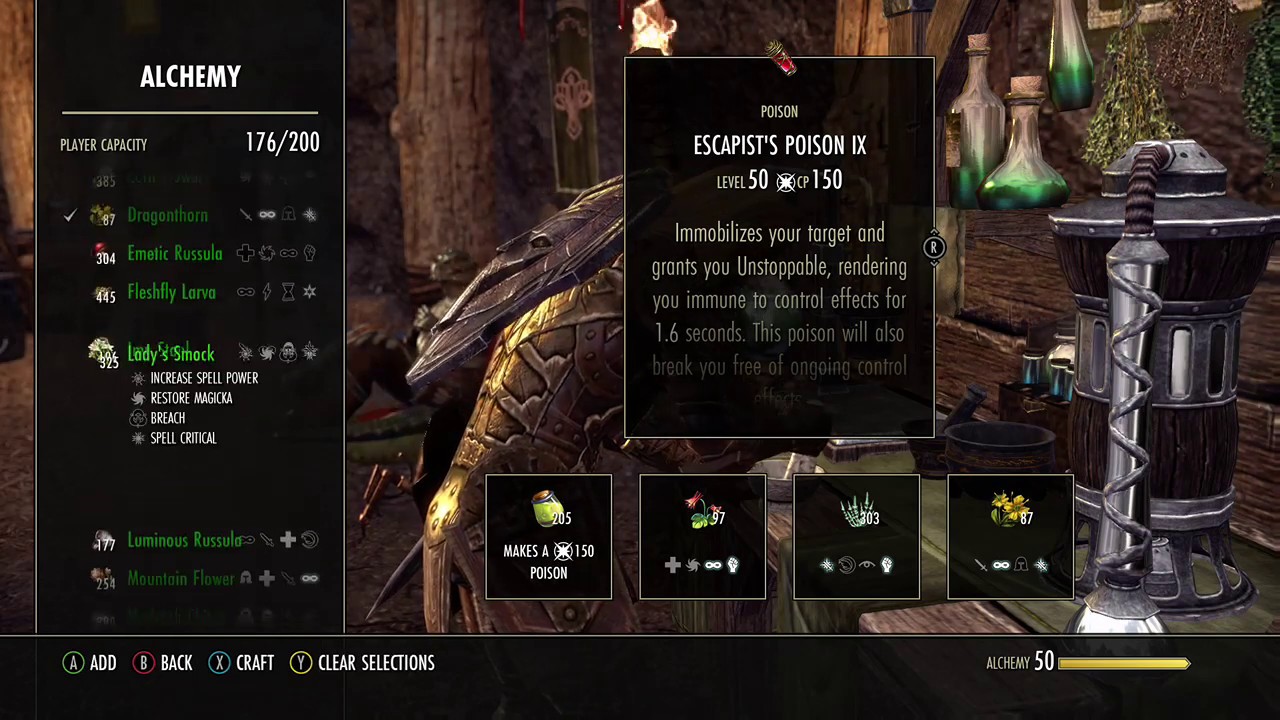 ESCAPIST'S POISON IX (ESO) THE ELDER SCROLLS ONLINE - YouTube