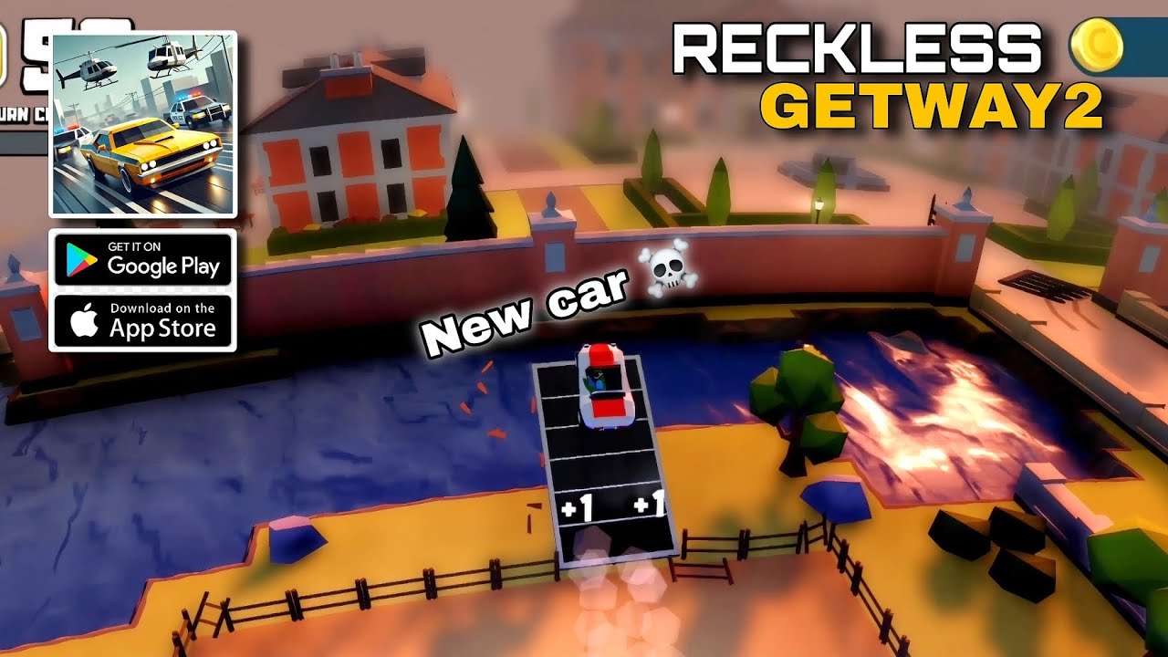 Reckless Getaway 2 ☠️: NEW Car, New Chaos – High-Speed Getaway Action | Hawk Gaming - YouTube