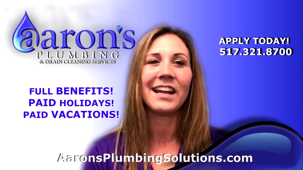 Aaron's Plumbing Recruitment 15s v2 - YouTube