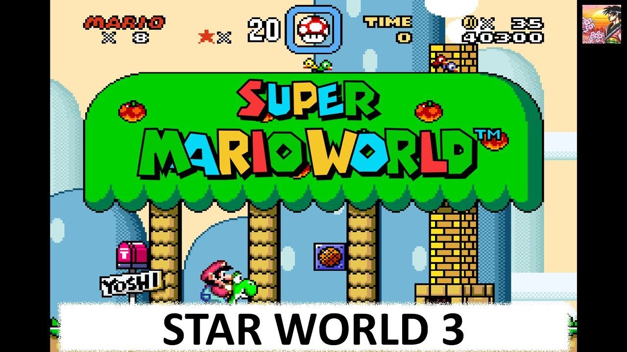 Super Mario World - Star World 3 - YouTube