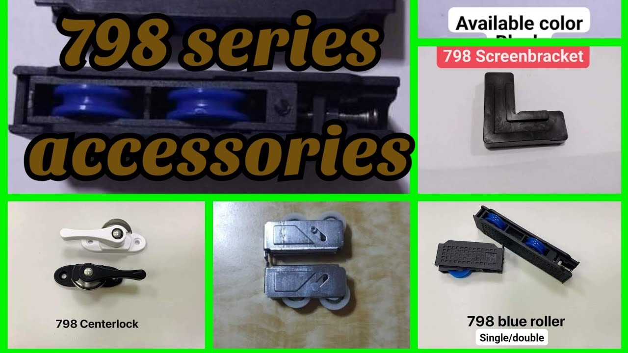 #aluminium 798 series accessories - YouTube