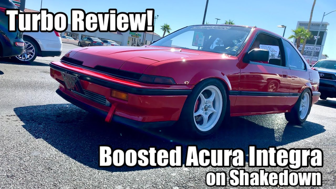 Super Clean! Turbocharged ‘87 Acura Integra on Shakedown - YouTube