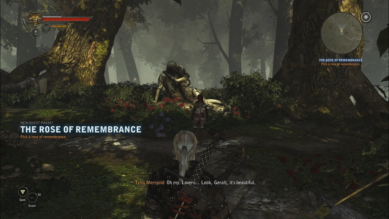 The Witcher 2: Rose of remembrance (part 1) - YouTube