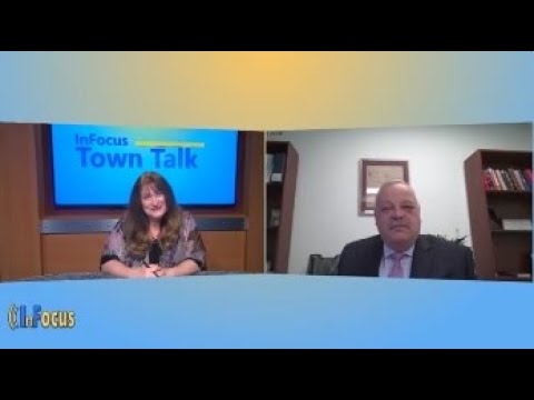 Kingston Town Administrator Keith Hickey on InFocus' Town Talk - YouTube