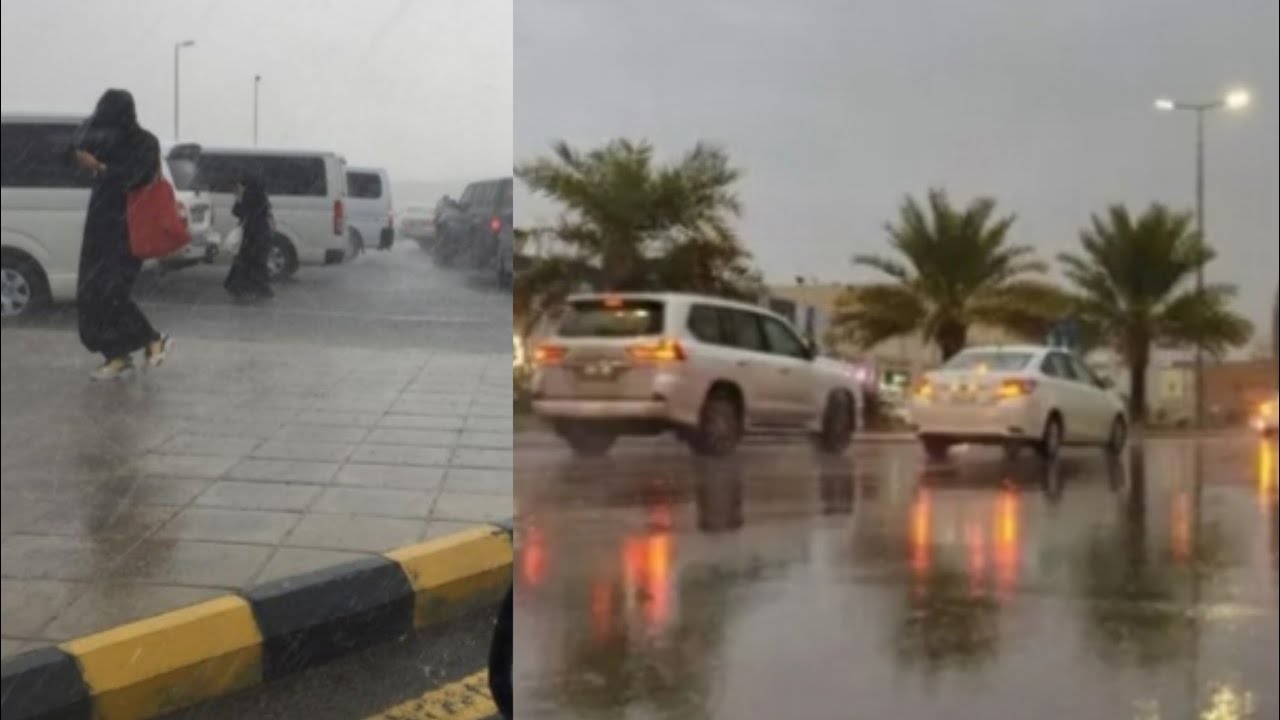 Heavy Rain In Riyadh 🇸🇦 Saudi Arabia @lovelypareevlogssaudiarabia - YouTube