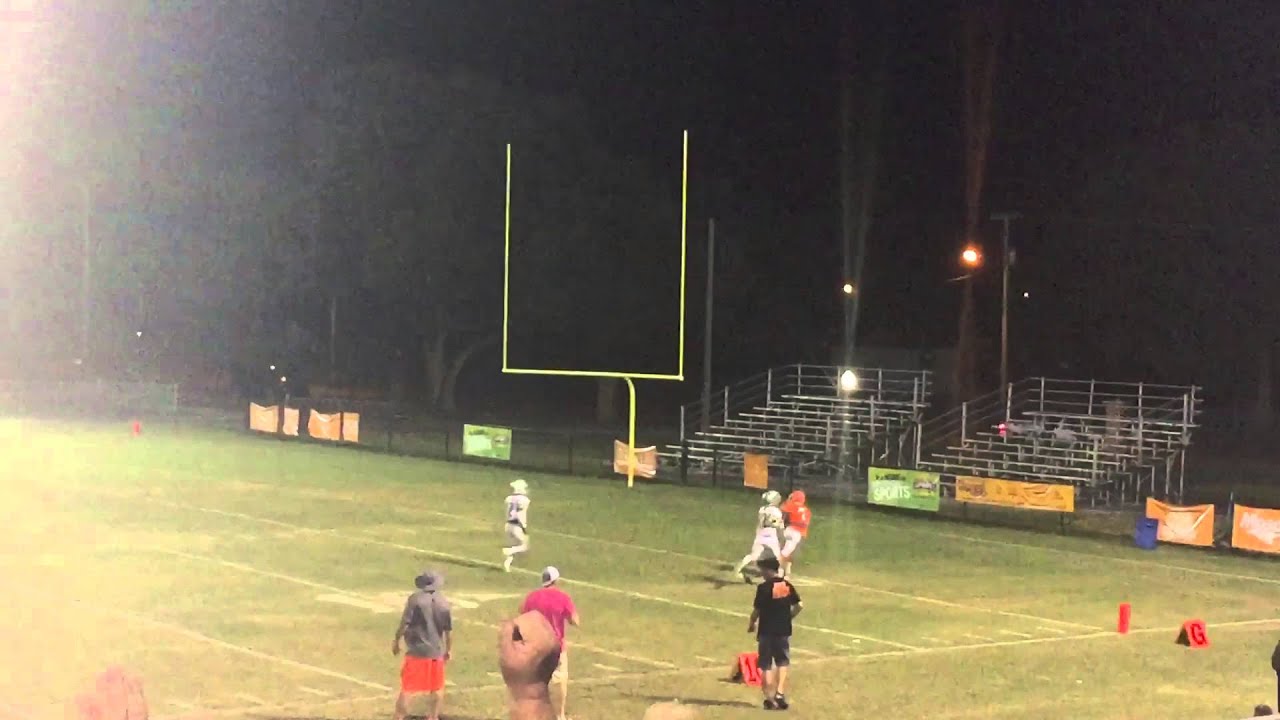 Flats Pass Halfback Pass Touchdown Bartow JV vs Ridge 2015 - YouTube