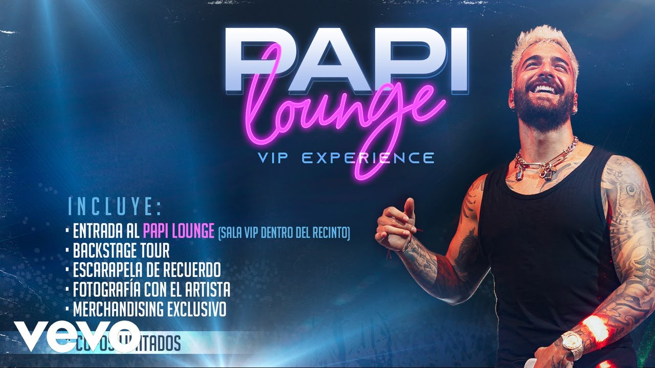 Papi Lounge - Vip Experience (Papi Juancho World Tour 2021) - YouTube