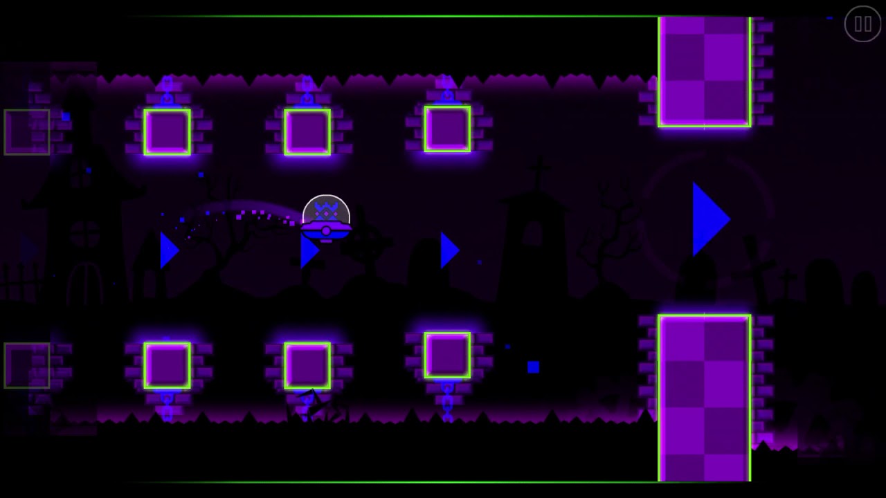 Geometry Dash-Space Pirates Level 6 (Complete) - YouTube