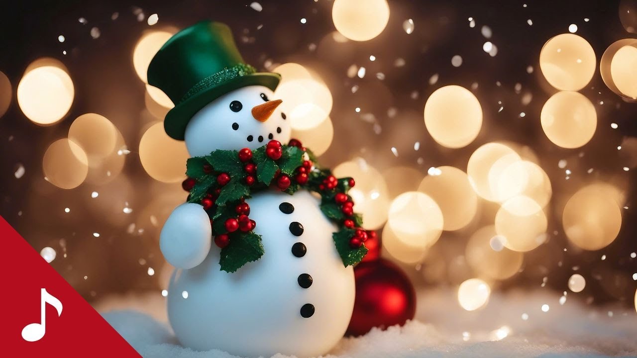 Cozy Christmas Jazz | Snowman Wonderland - YouTube
