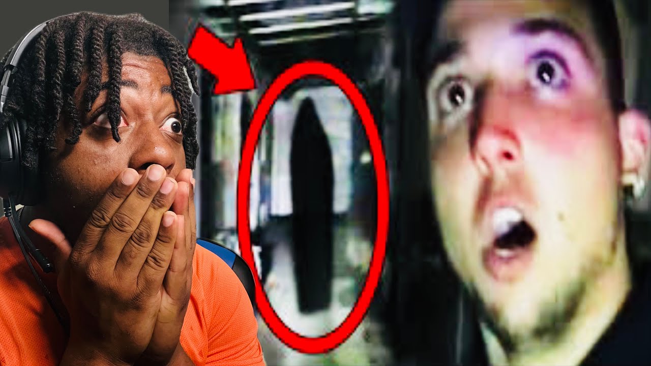 5 Scary Ghost Videos You SHOULDN'T Watch In The DARK | Reaction - YouTube