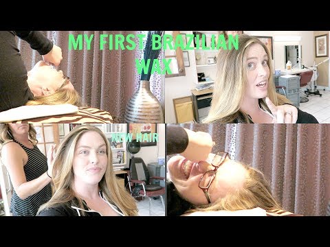 MY FIRST BRAZILIAN WAX EXPERIENCE + NEW HAIR