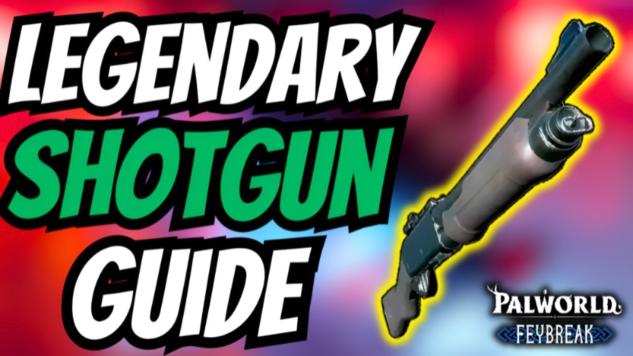 HOW TO GET THE LEGENDARY PUMP ACTION SHOTGUN IN PALWORLD - YouTube