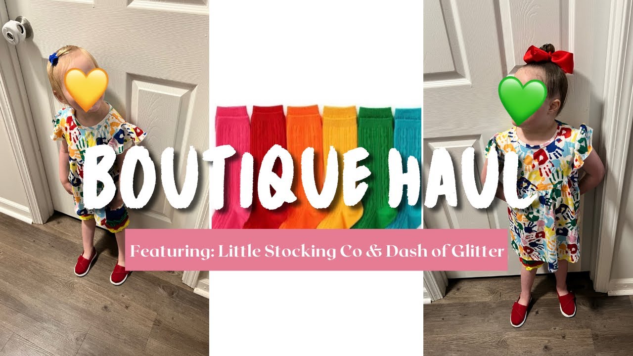 Jumping June: Children's Boutique Haul - YouTube
