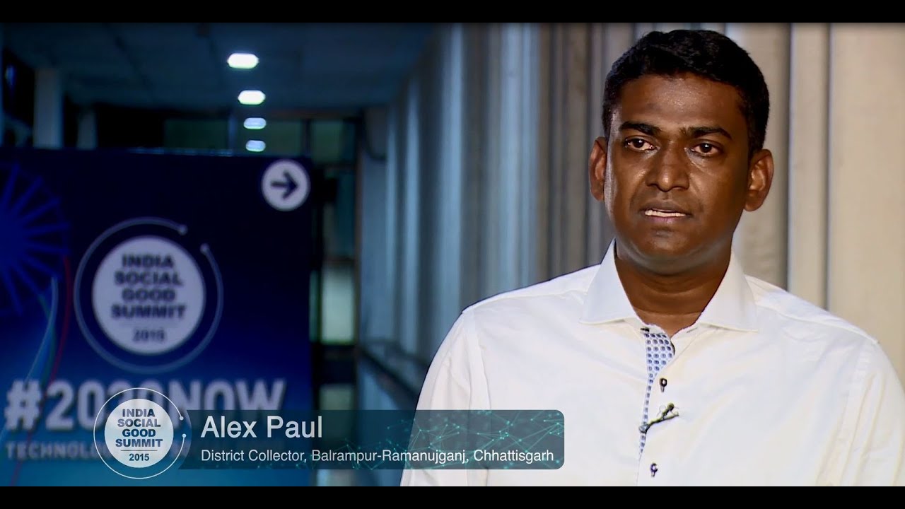 India Social Good Summit 2015: Alex Paul - YouTube