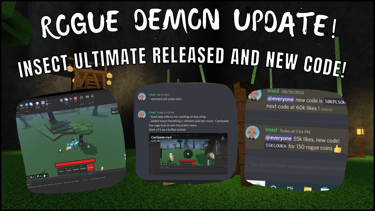New Rogue Demon Insect Ultimate and Code Update! - YouTube