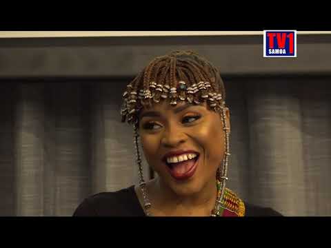 ADINA - The beautiful Ghanaian and South African singer is in Samoa ...