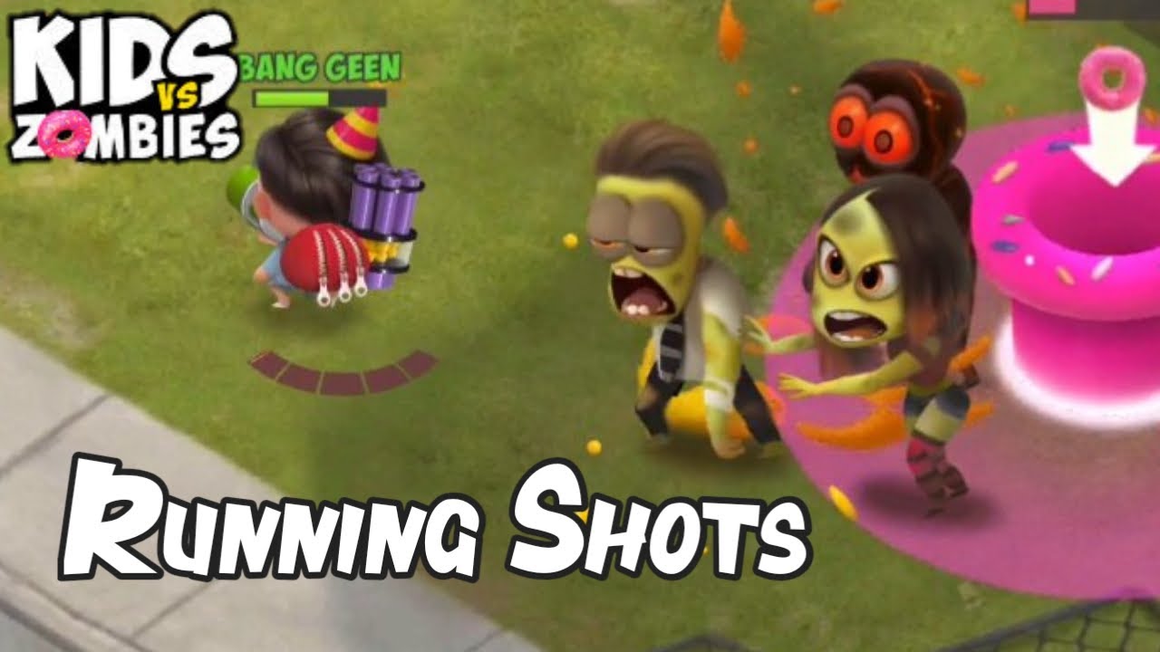 Running Shots - Kids VS Zombies (Gameplay) #2 - YouTube