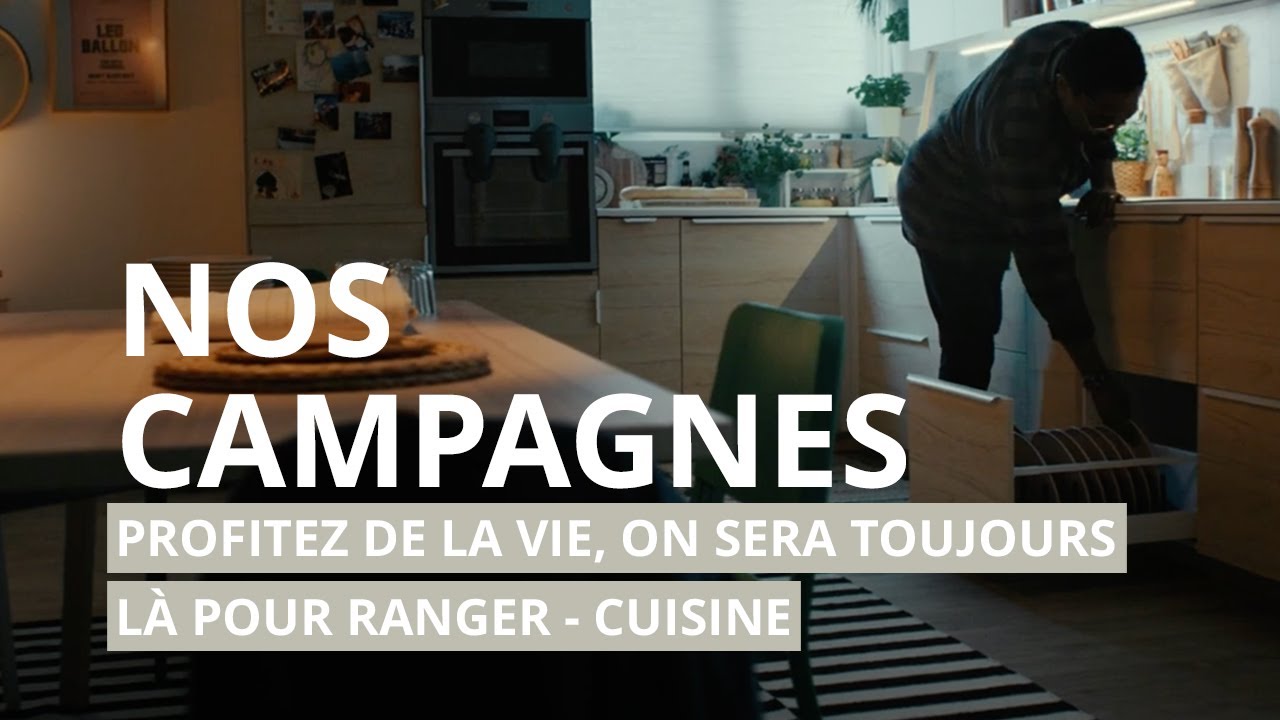 Profitez de la vie, on sera toujours là pour ranger - cuisine - YouTube