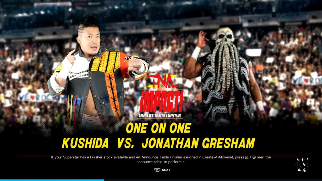 TNA Impact Kushida vs Gresham - YouTube