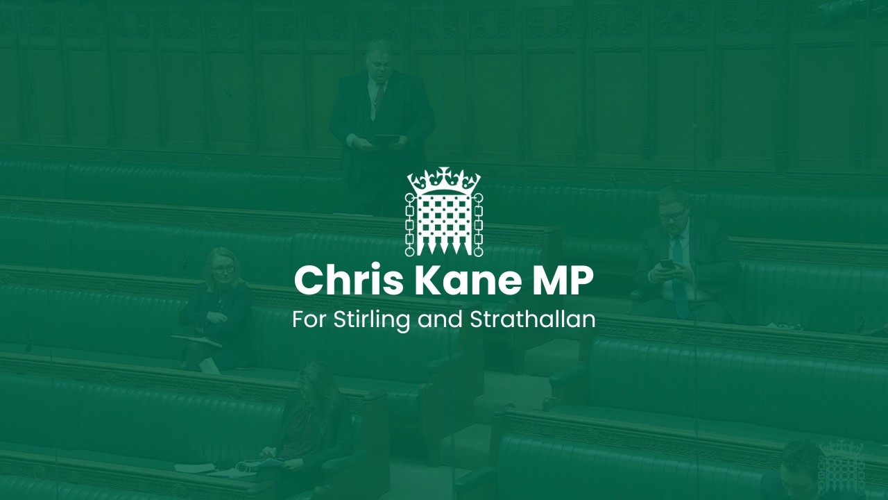 Chris Kane MP calls for the creative industries to be paid properly - YouTube