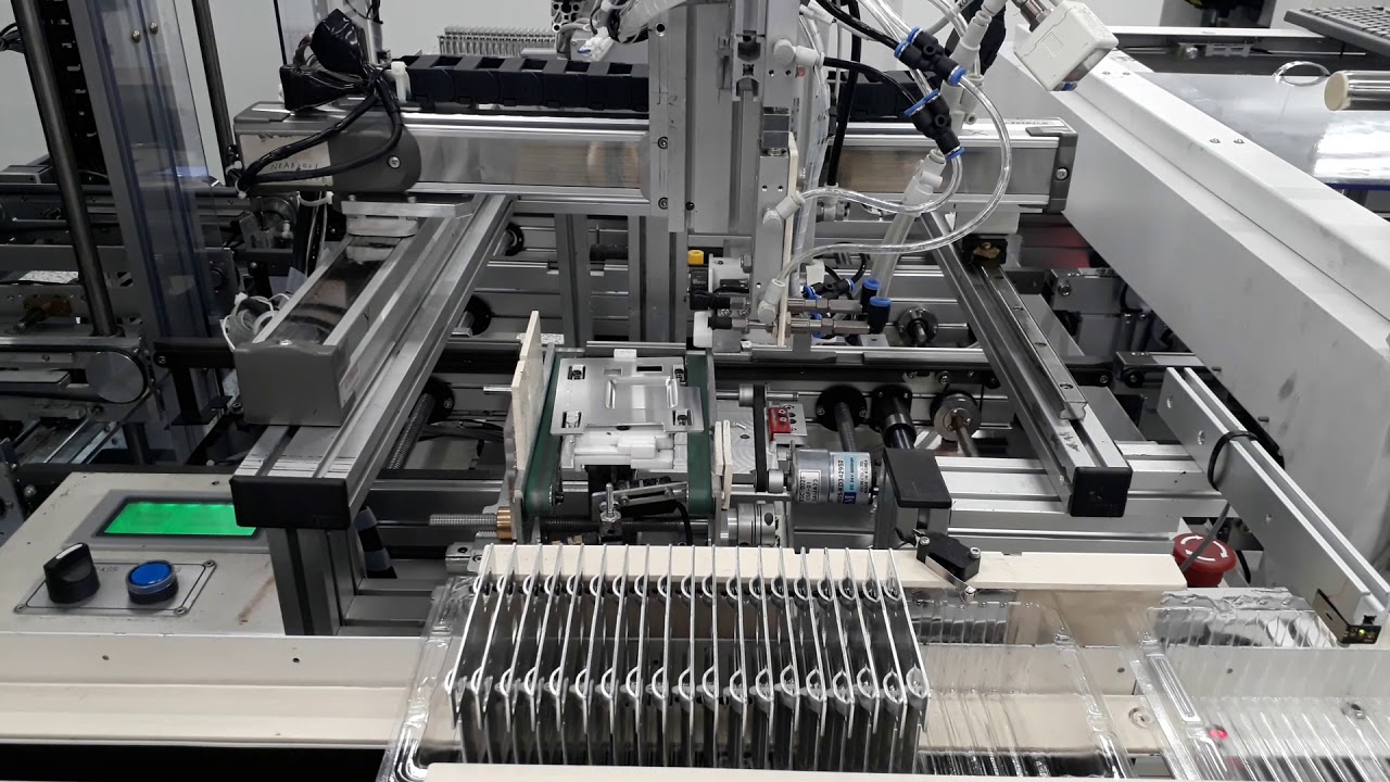 Auto attachment Heat-Sink for PCBs Machine 1 - YouTube