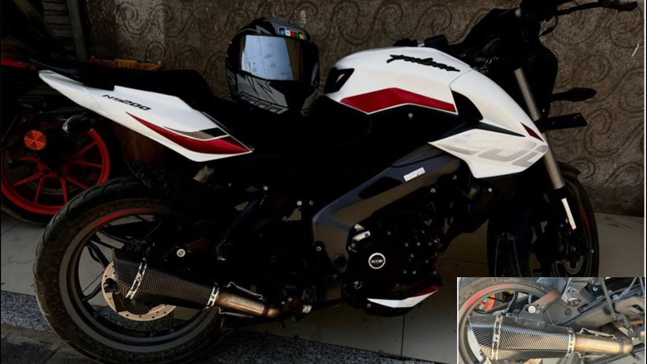 Ns200 ride review with custom exhaust #bajaj - YouTube