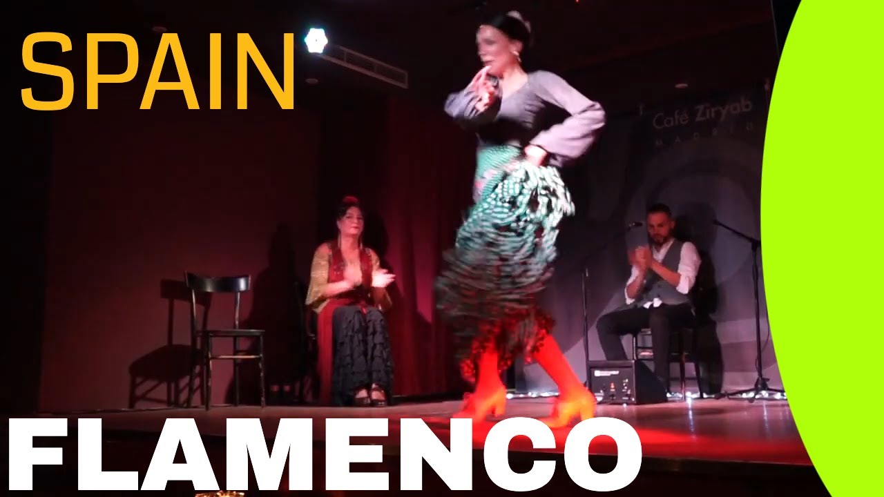 Super Sexy Traditional Spanish Flamenco Dancing in Madrid Spain - YouTube