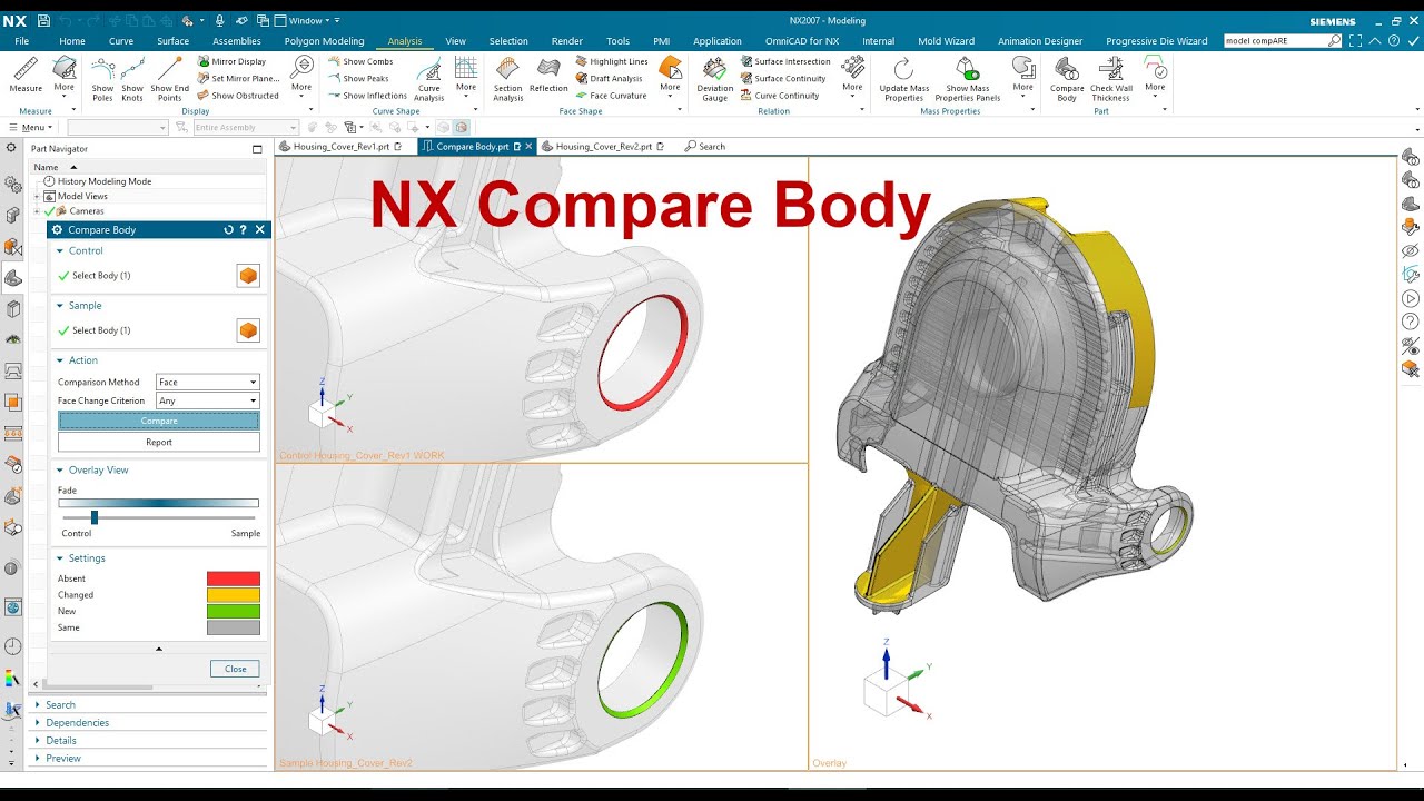 NX Compare Body - YouTube NX Compare Body - YouTube