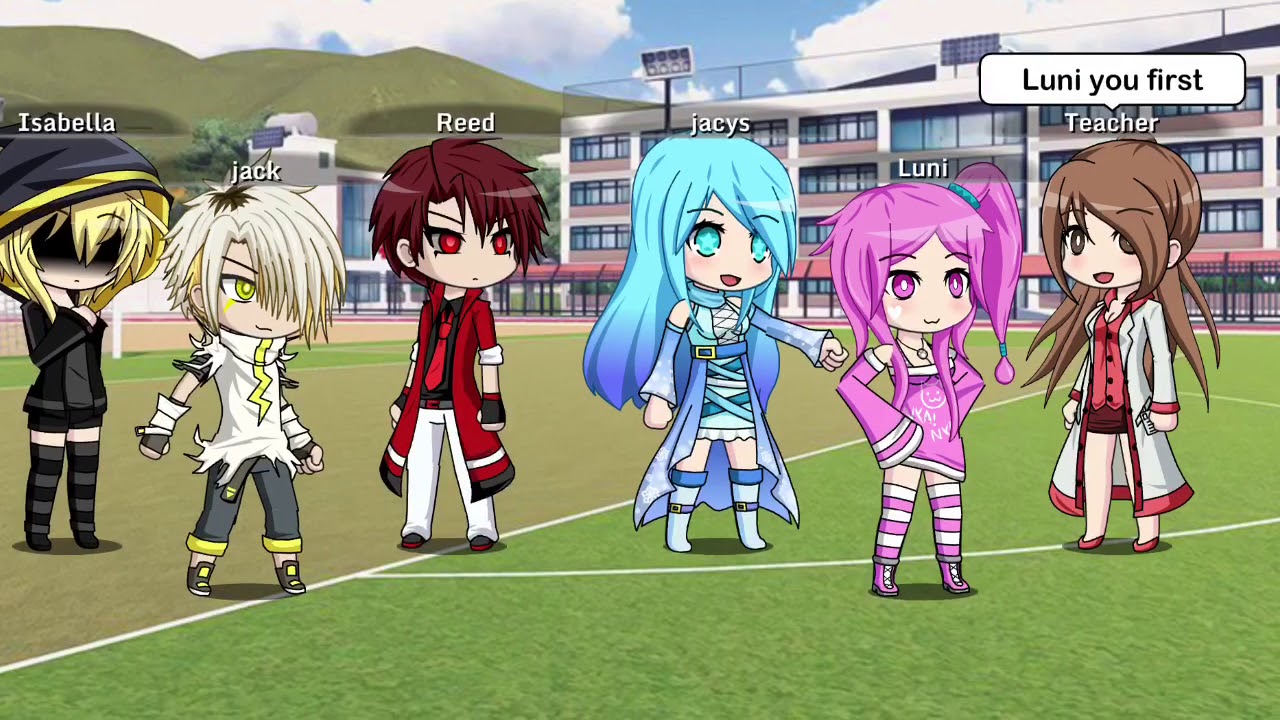 Hoodie girl and the Princess Hybrid |Gacha Studio| - YouTube