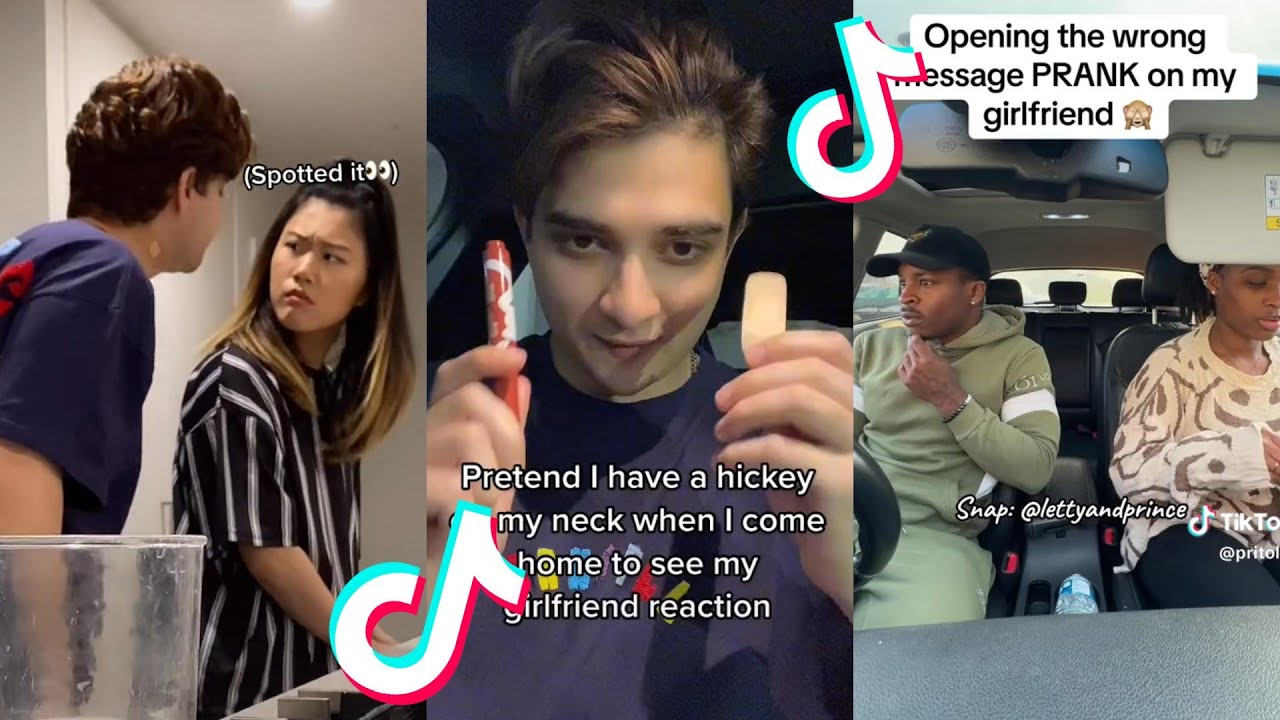 😅 Prank on your Girlfriend Tiktok Compilation #6 - YouTube