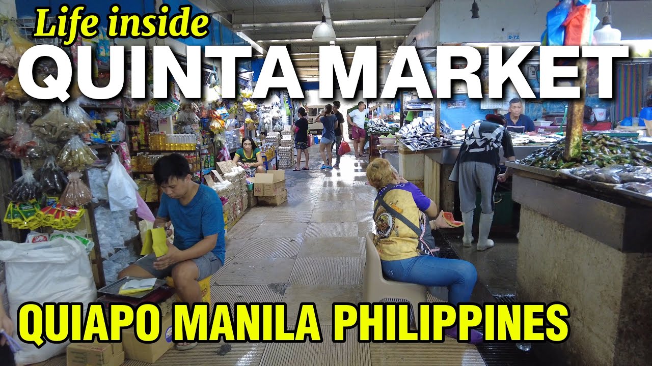 🇵🇭QUIAPO MANILA MARKET TOUR plus STREETS SCENES|walking Tour ...