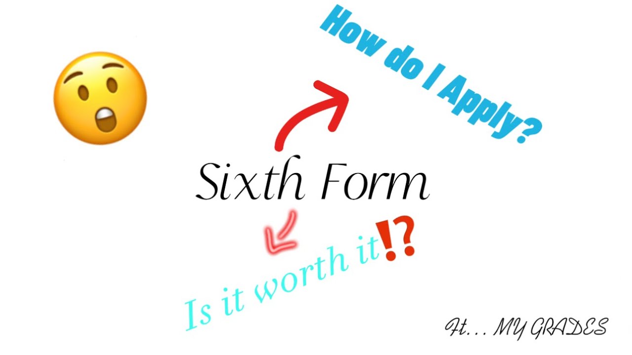 Applying to Sixth Form in 2023 + My Grades - YouTube