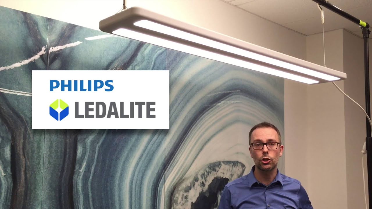 Low-Profile, Lots of Style: Philips LEDalite FloatPlane - YouTube