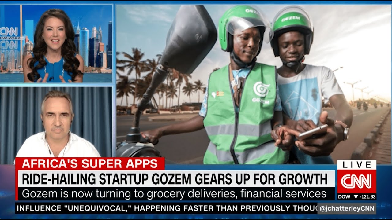 Gozem on CNN - Interview of Co-founder Raphael Dana - YouTube