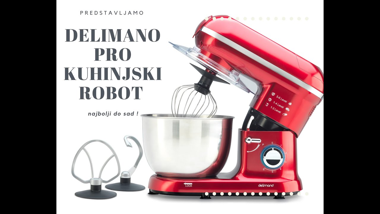 KUHINJSKI ROBOT DELIMANO PRO I DODACI ZA RIBANJE/REZANJE TE MLJEVENJE ...