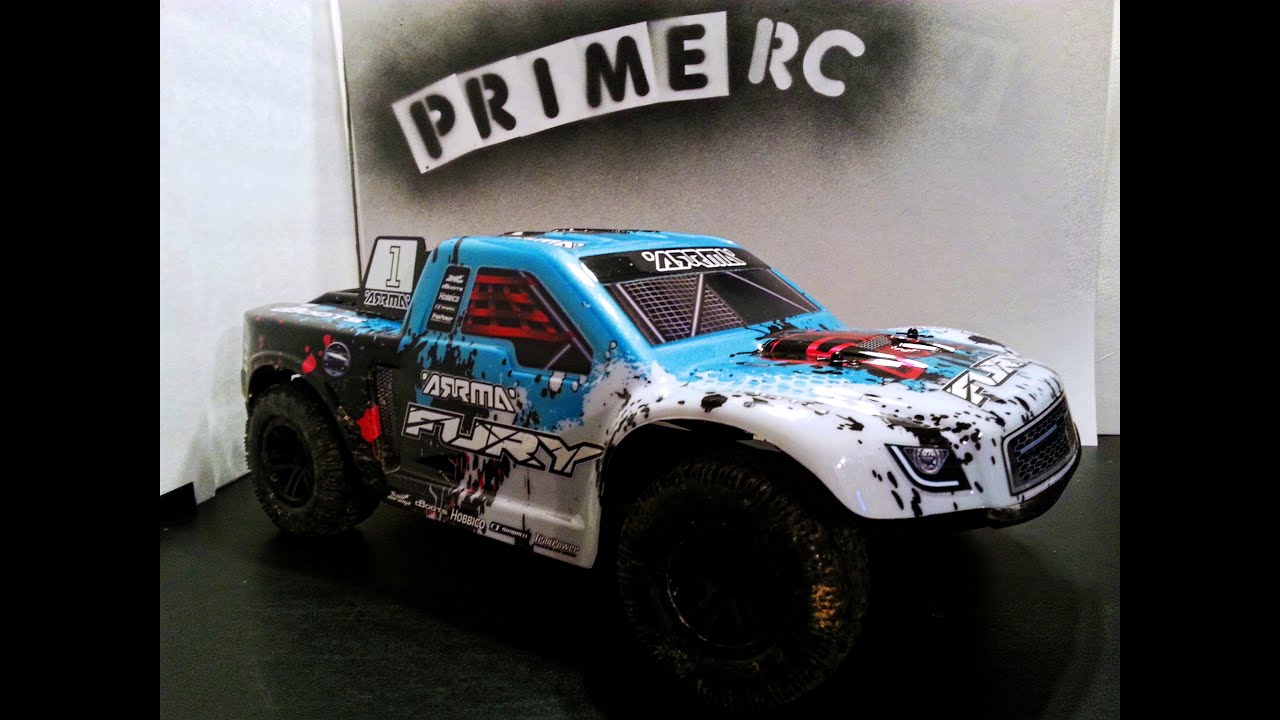 Prime RC Review: Arrma Fury Mega Short Course Truck - YouTube