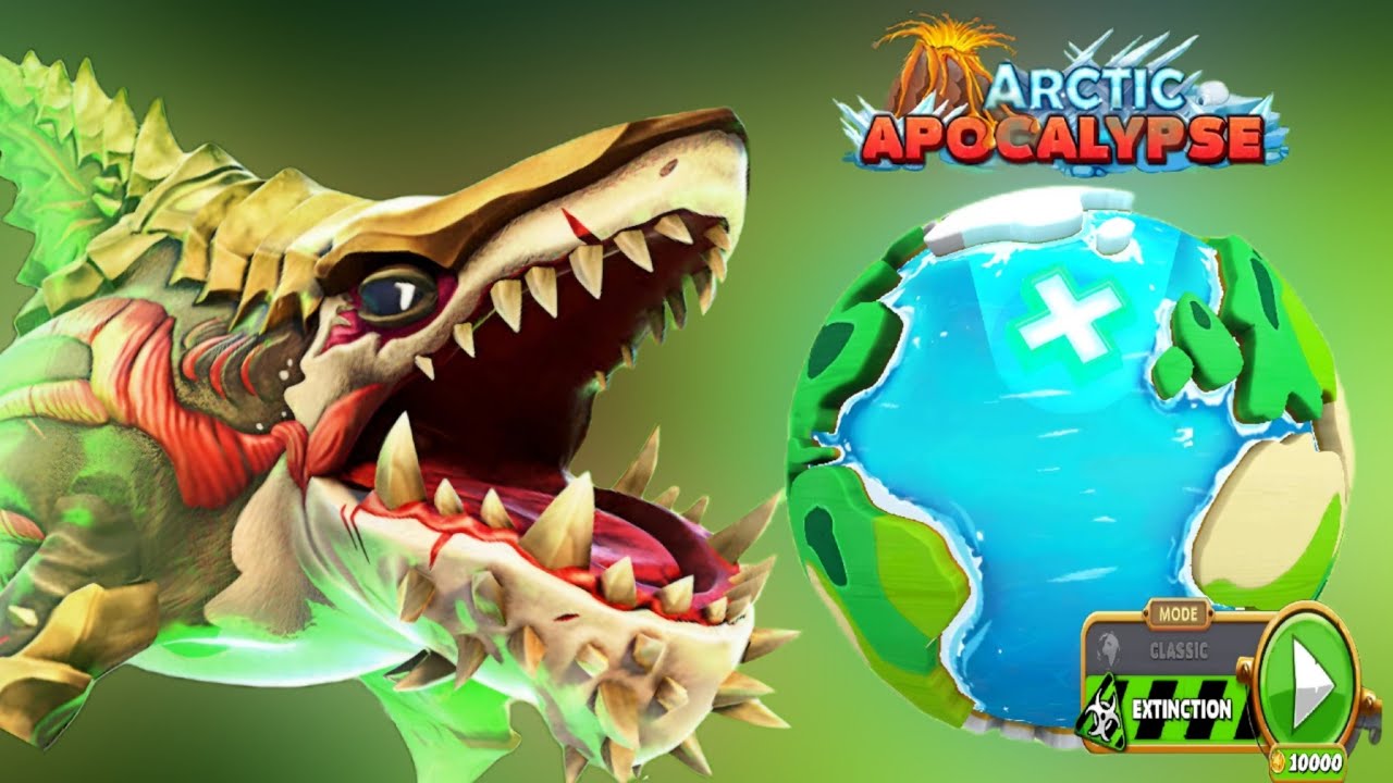 ANCIENT MEGALODON SHARK TRIES EXTINCTION MODE ON ARCTIC APOCALYPSE ...