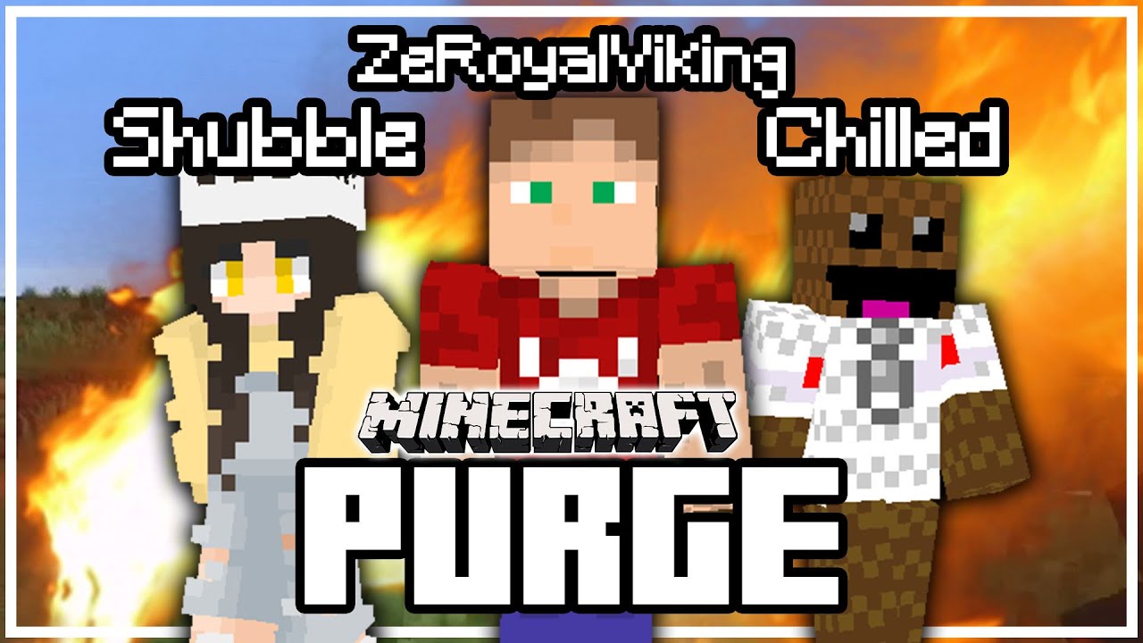 PREPARING FOR THE PURGE | Minecraft Purge Server w/ Ze, Chilled ...
