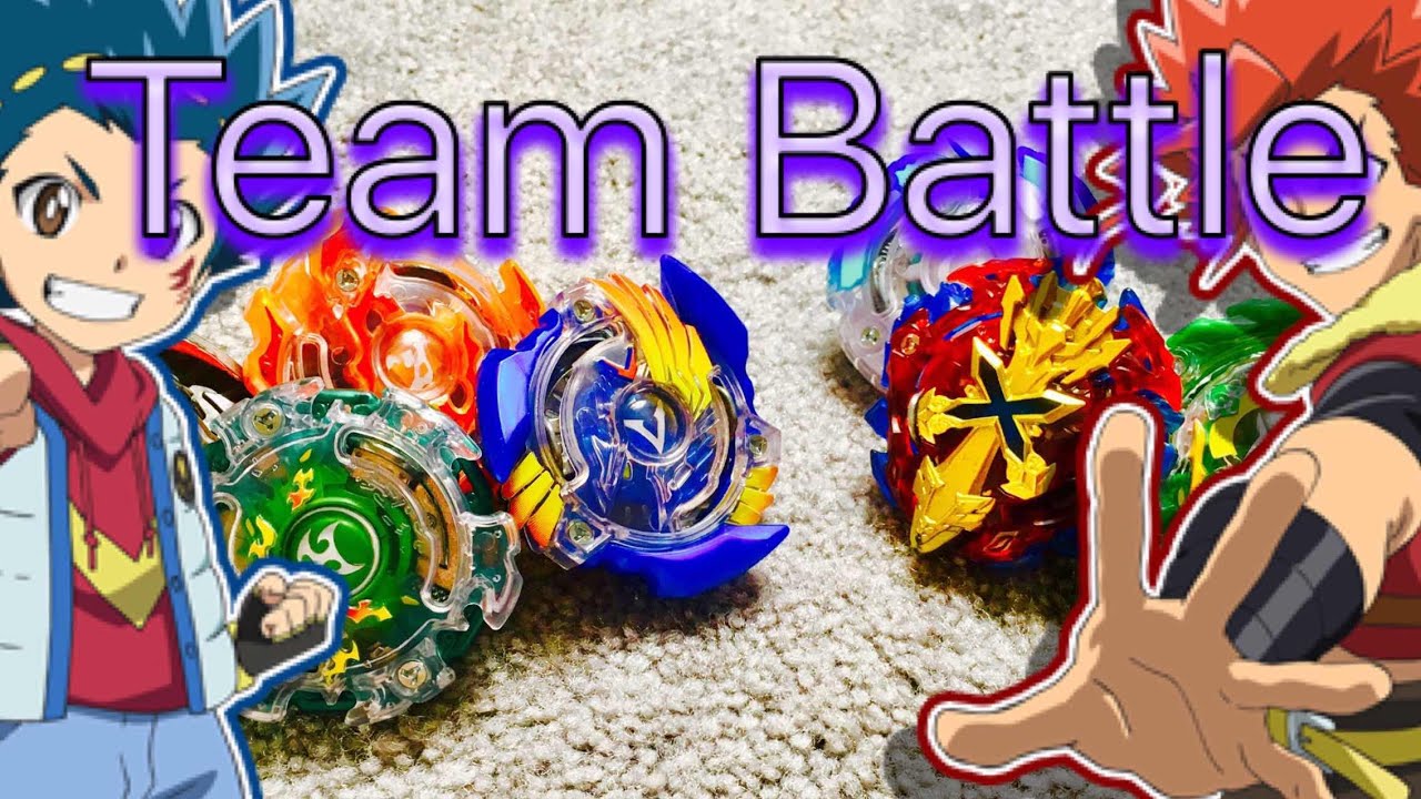 Beyblade Burst TEAM BATTLE: Beigoma Academy VS Sword Flames - YouTube