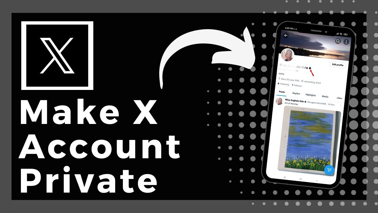 How To Make X Account Private (Update) - YouTube