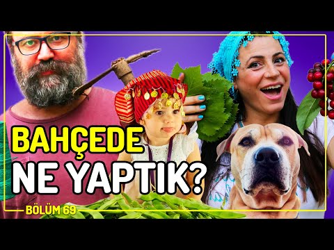 KÖY EVİMİZİN BAHÇESİ, NE İŞLER YAPTIK? (Şehirden Köye Göç, Köy Hayatı)