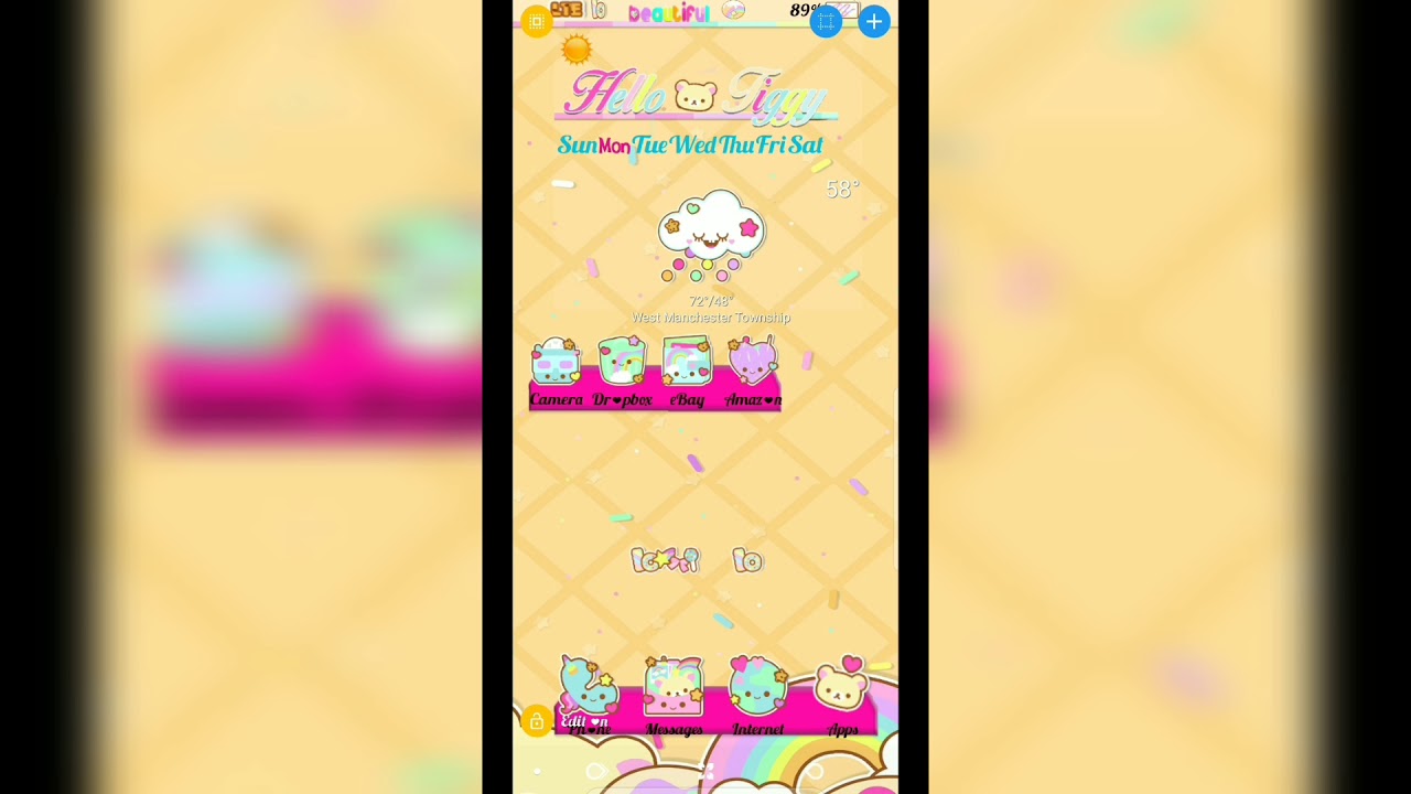 How to: Total launcher (time & date) - YouTube