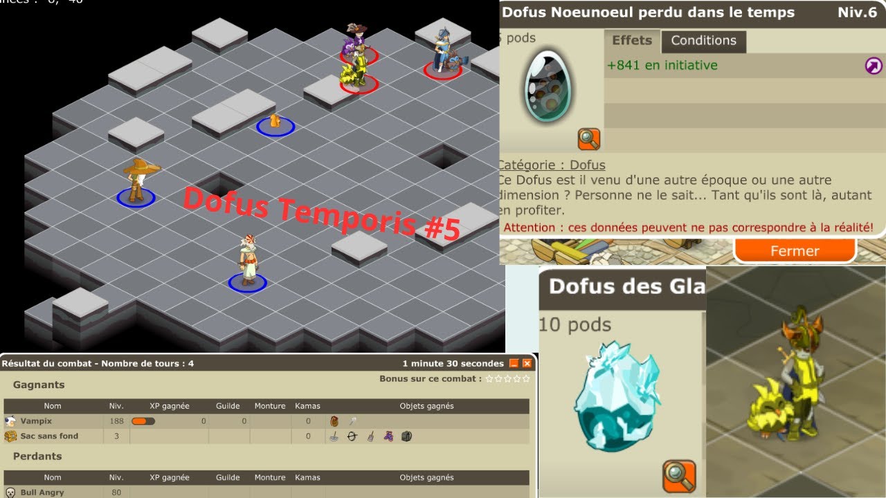 Dofus Rétro Temporis, Xp, Nouvelle Pano, Nouveaux Dofus ...#5 - YouTube