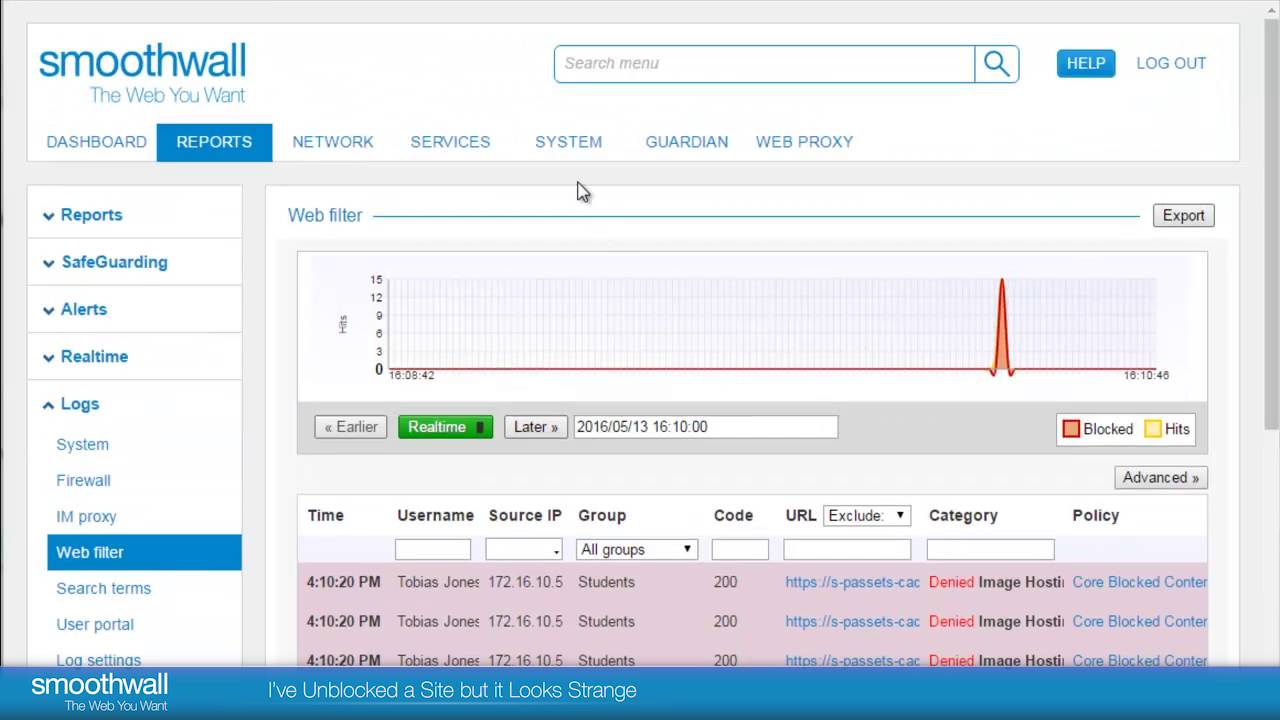 I've Unblocked a Site But it Looks Strange | Web Filtering | Smoothwall ...