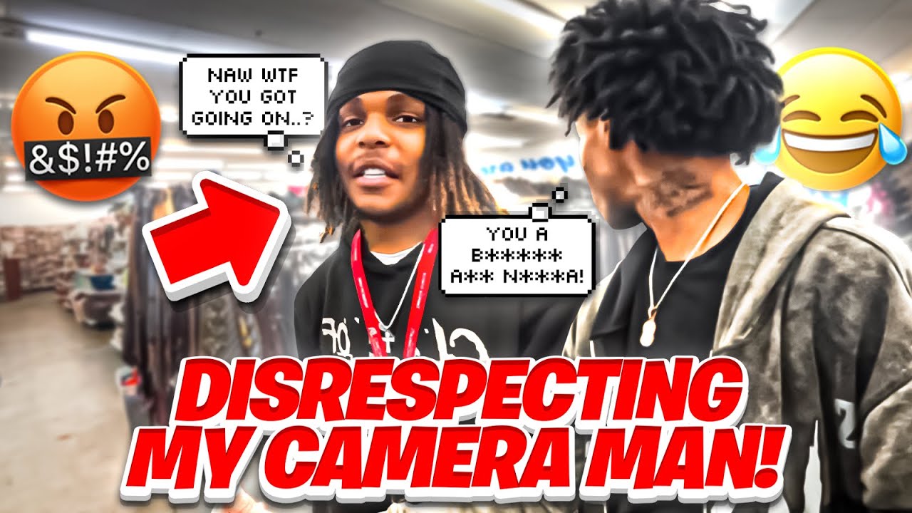 TROLLING MY CAMERA MAN PRANK - YouTube